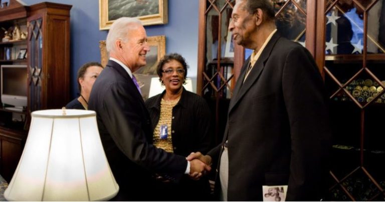 Democratic Presidential Candidate Joe Biden Clarifies Message to Black ...